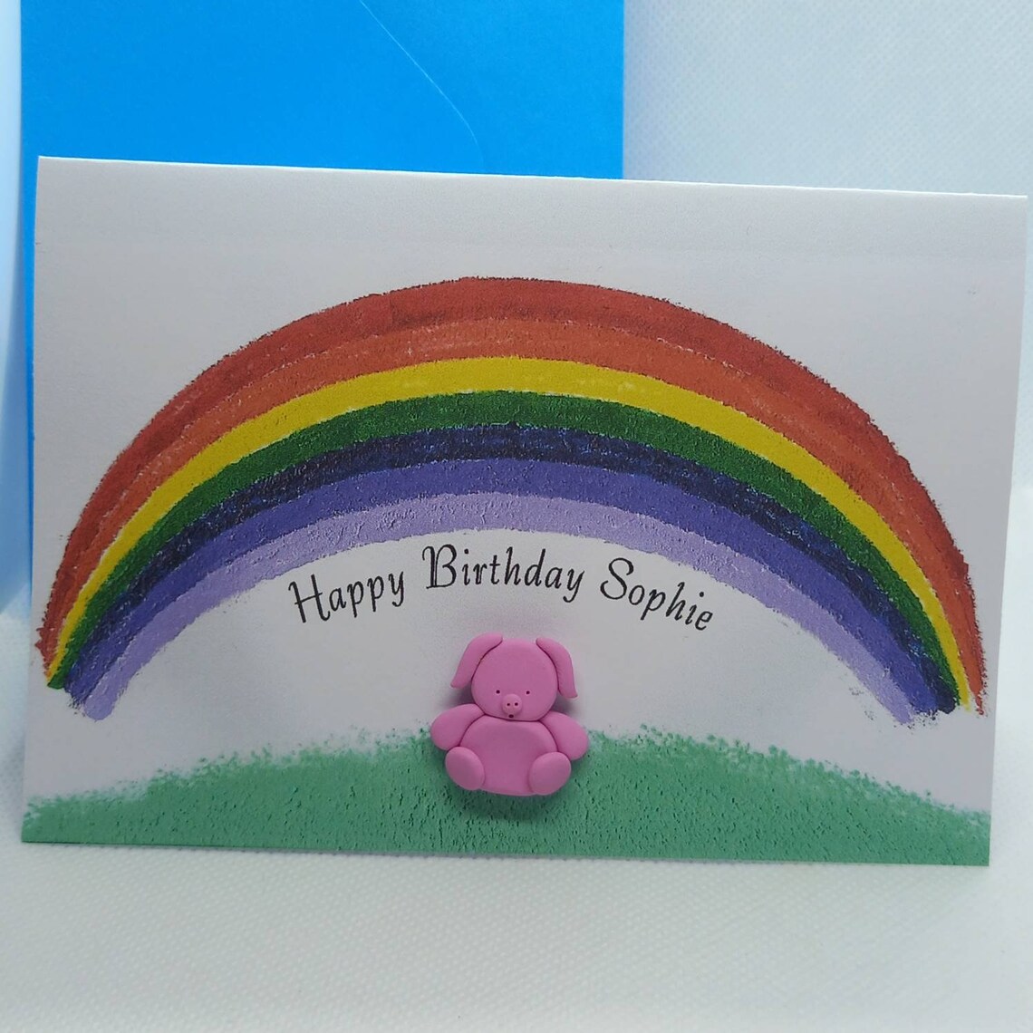 Personalised Birthday Card Handmade and Decorated With a - Etsy