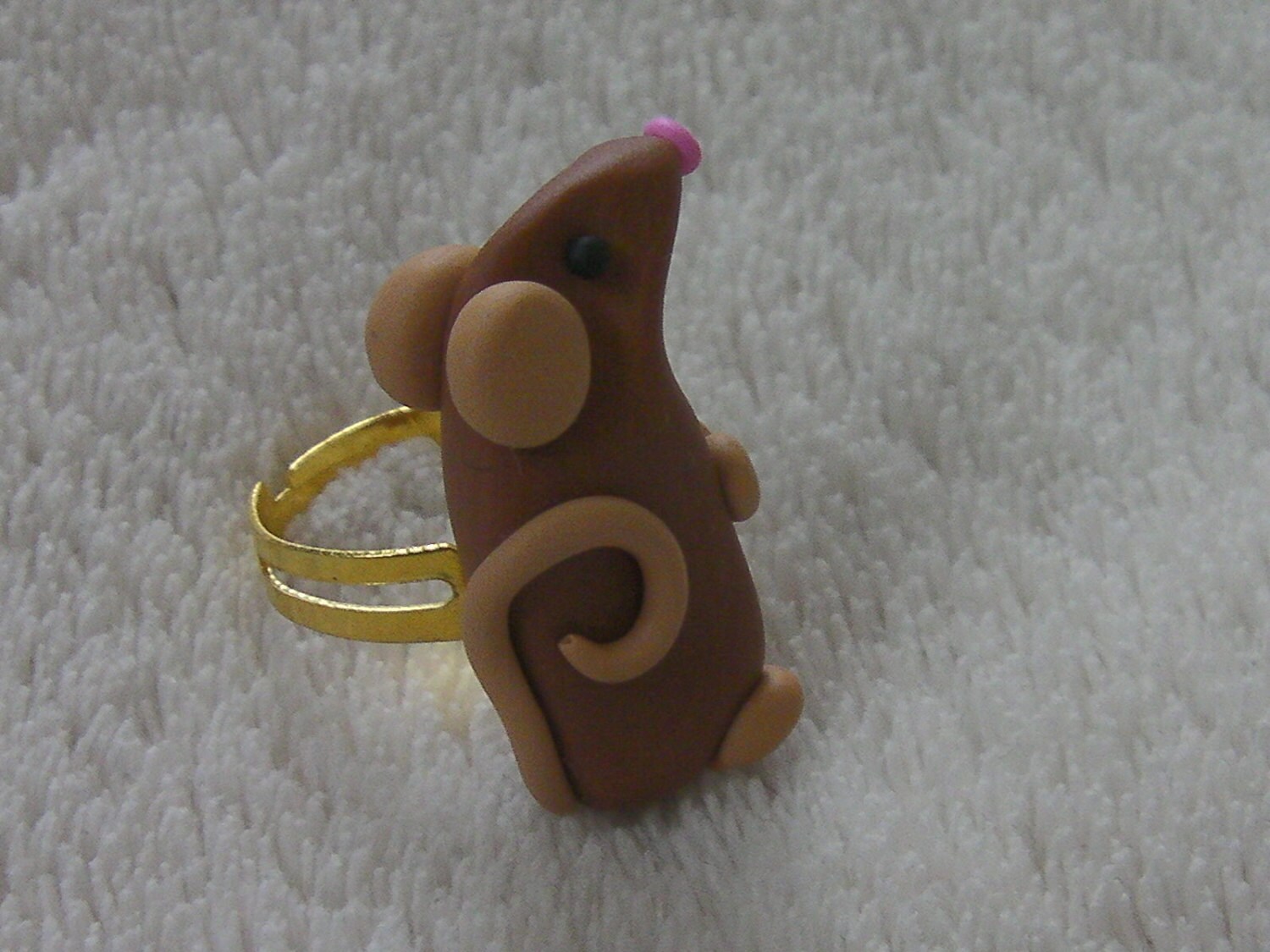 Rat Ring Polymer Clay - Etsy