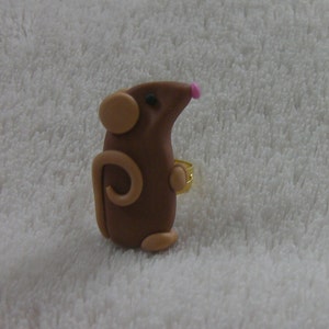 Rat Ring - Polymer Clay - Etsy