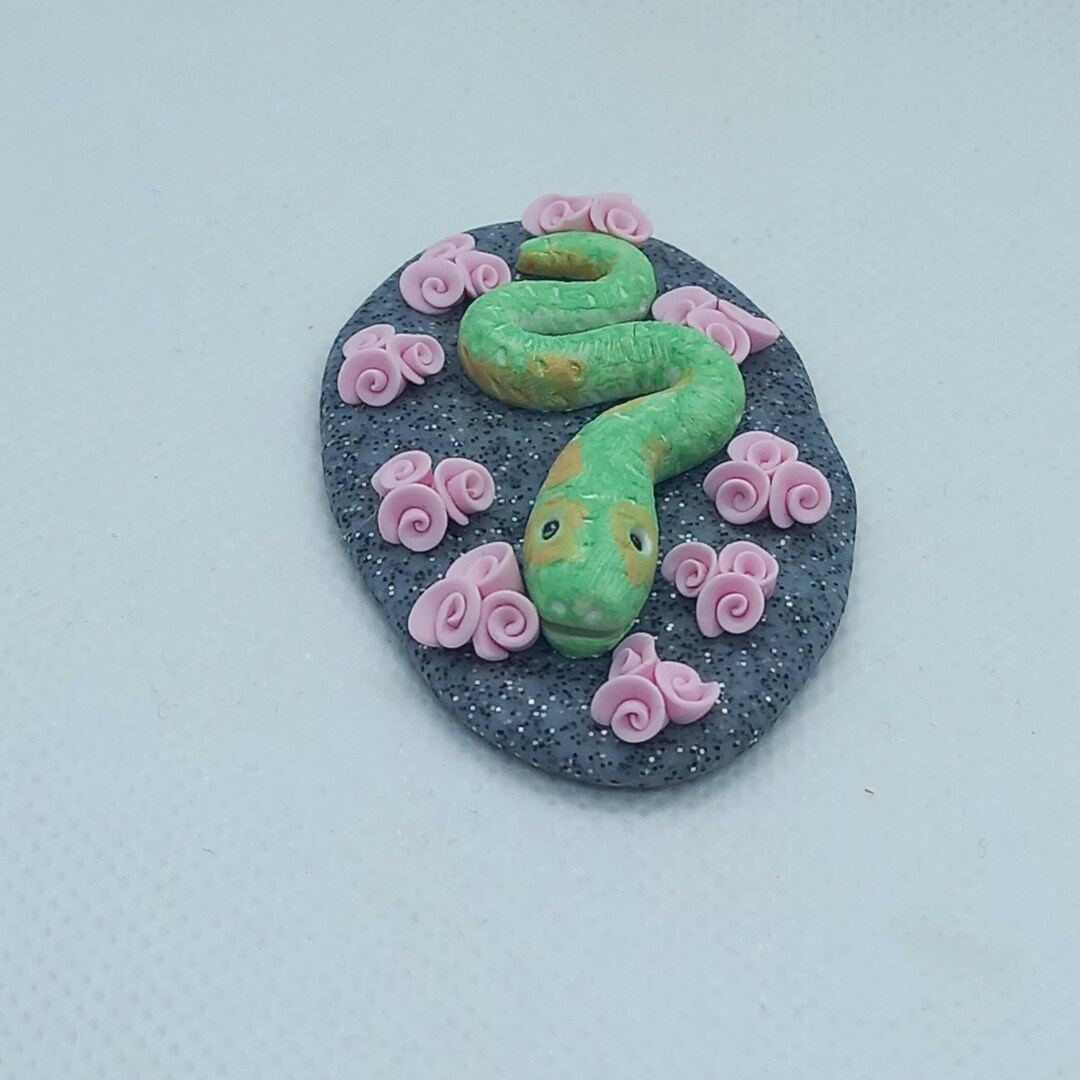 Miniature Snake, Polymer Clay - Etsy