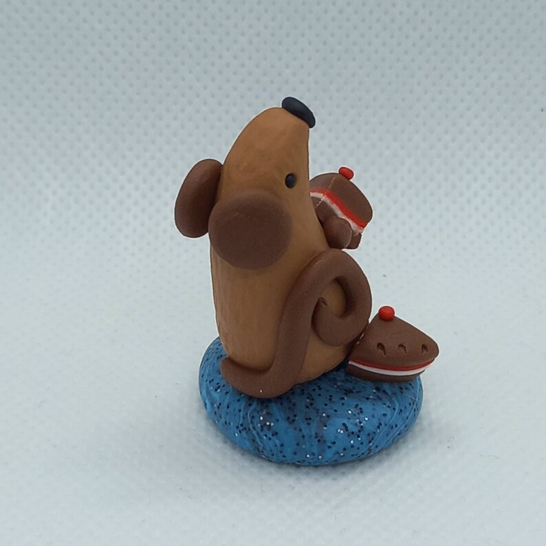 Miniature Rat With Slice of Cakes, Polymer Clay Rat, Handmade Rat ...