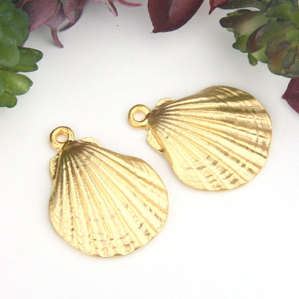 Metal Sea Shells - Etsy