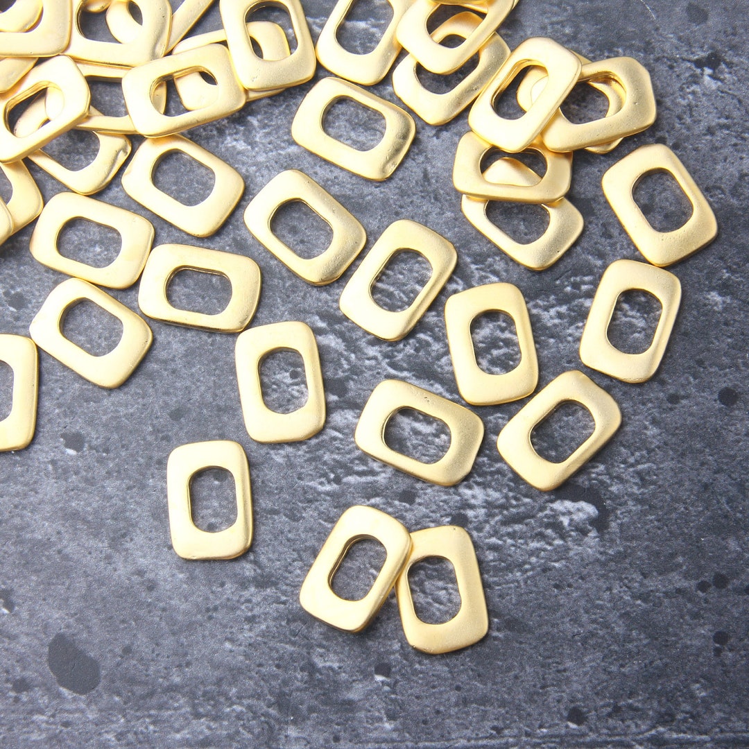 Gold5 Rectangle Connectors, Retro Connectors, Geometric Connectors ...
