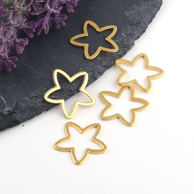 Gold Plated Star Connector Links, Star Connector, Star Links, Star Link ...