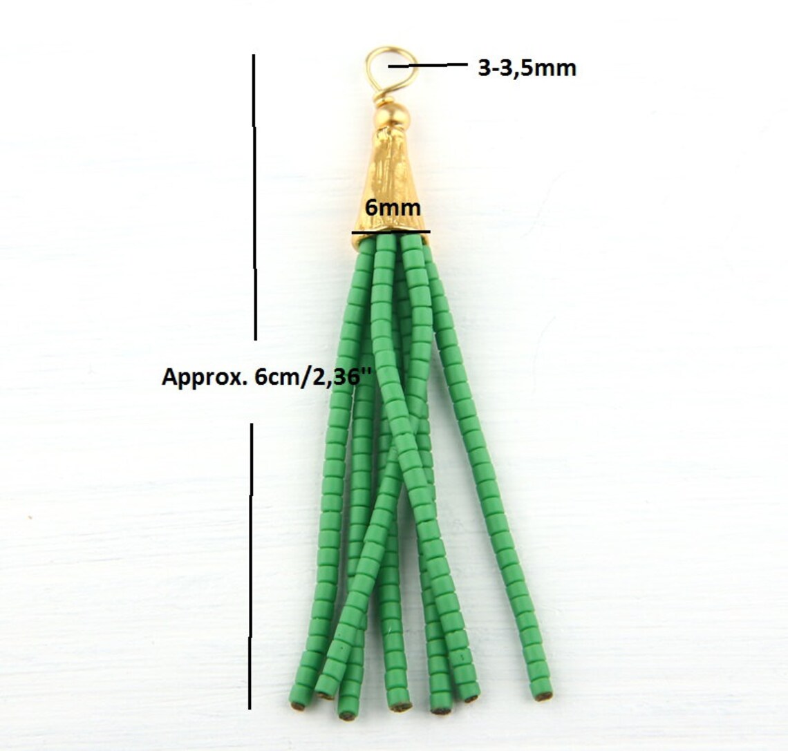Beaded Tassel Earring Tassel Necklace Tassel Door Knob Etsy