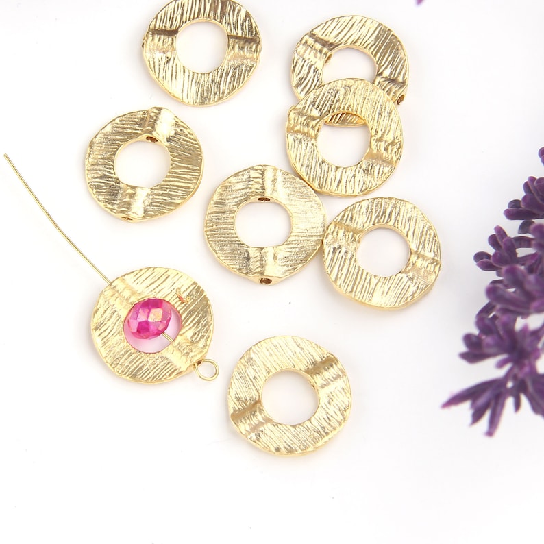 Gold Bead Frames Metal Bead Frames Frame Fits Bead Insert - Etsy