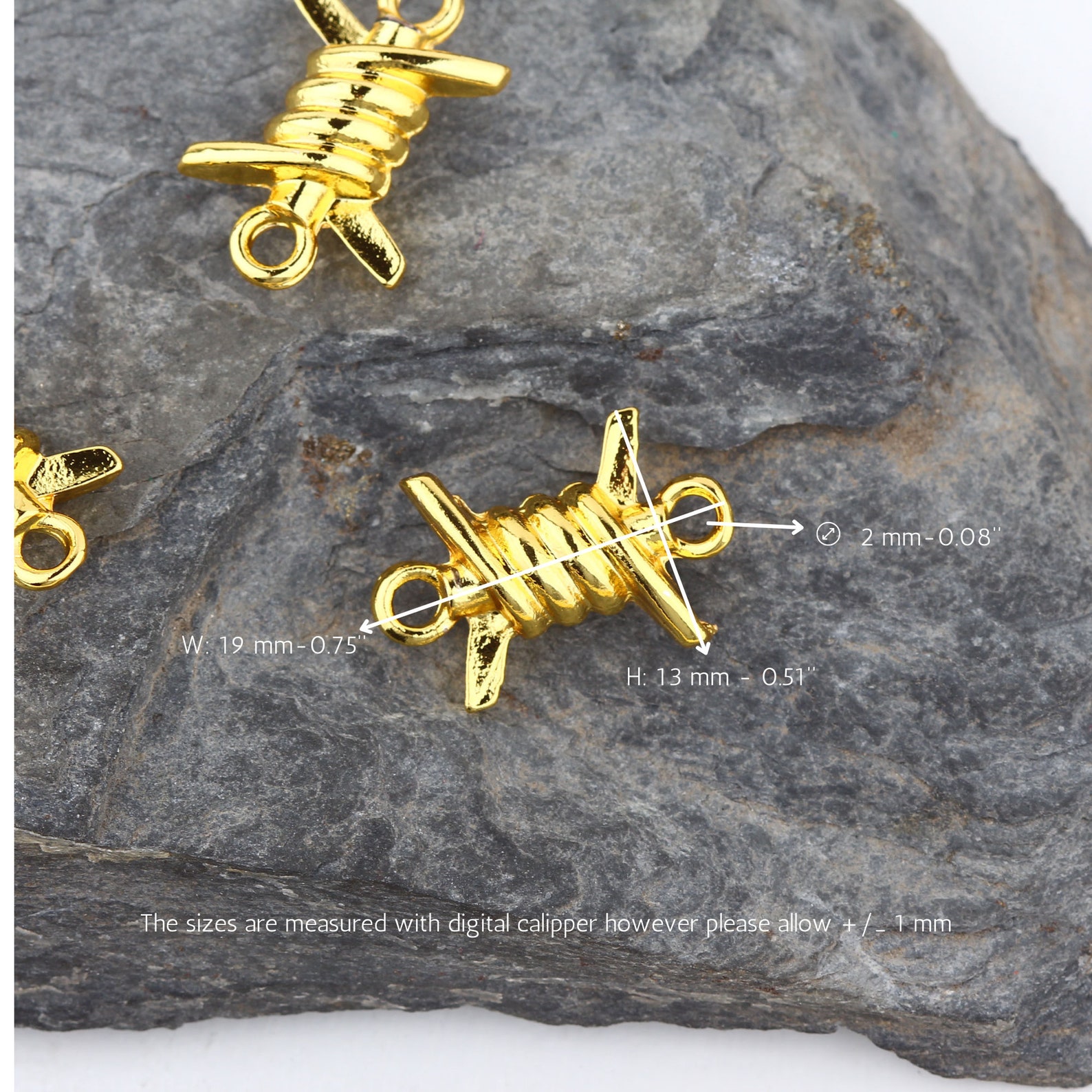 Twisted Cable Link, Twisted Rope Link, Twisted Wire Connector, Metal ...
