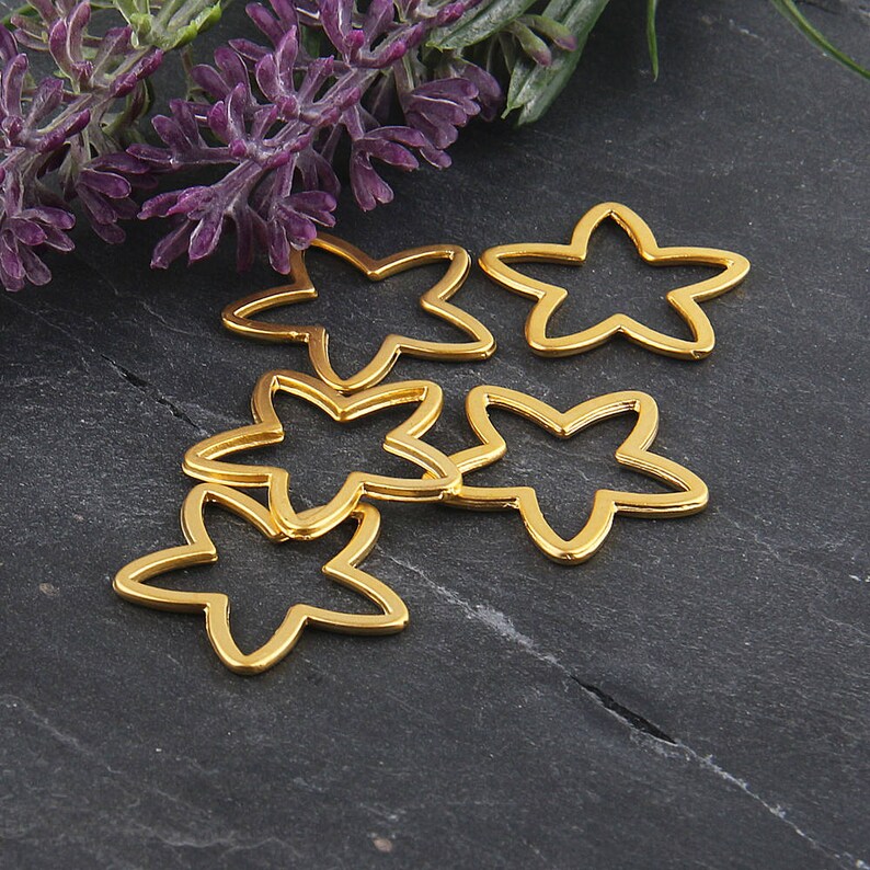 Gold Plated Star Connector Links, Star Connector, Star Links, Star Link ...