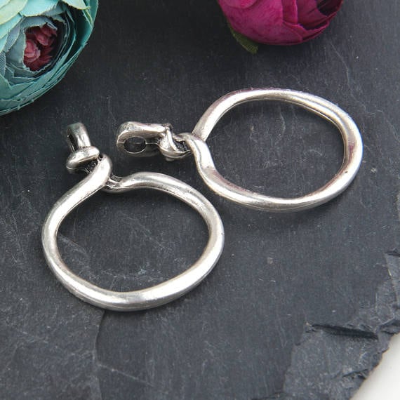 Large Circle Loop Connector Loop Link Large Loop Link | Etsy