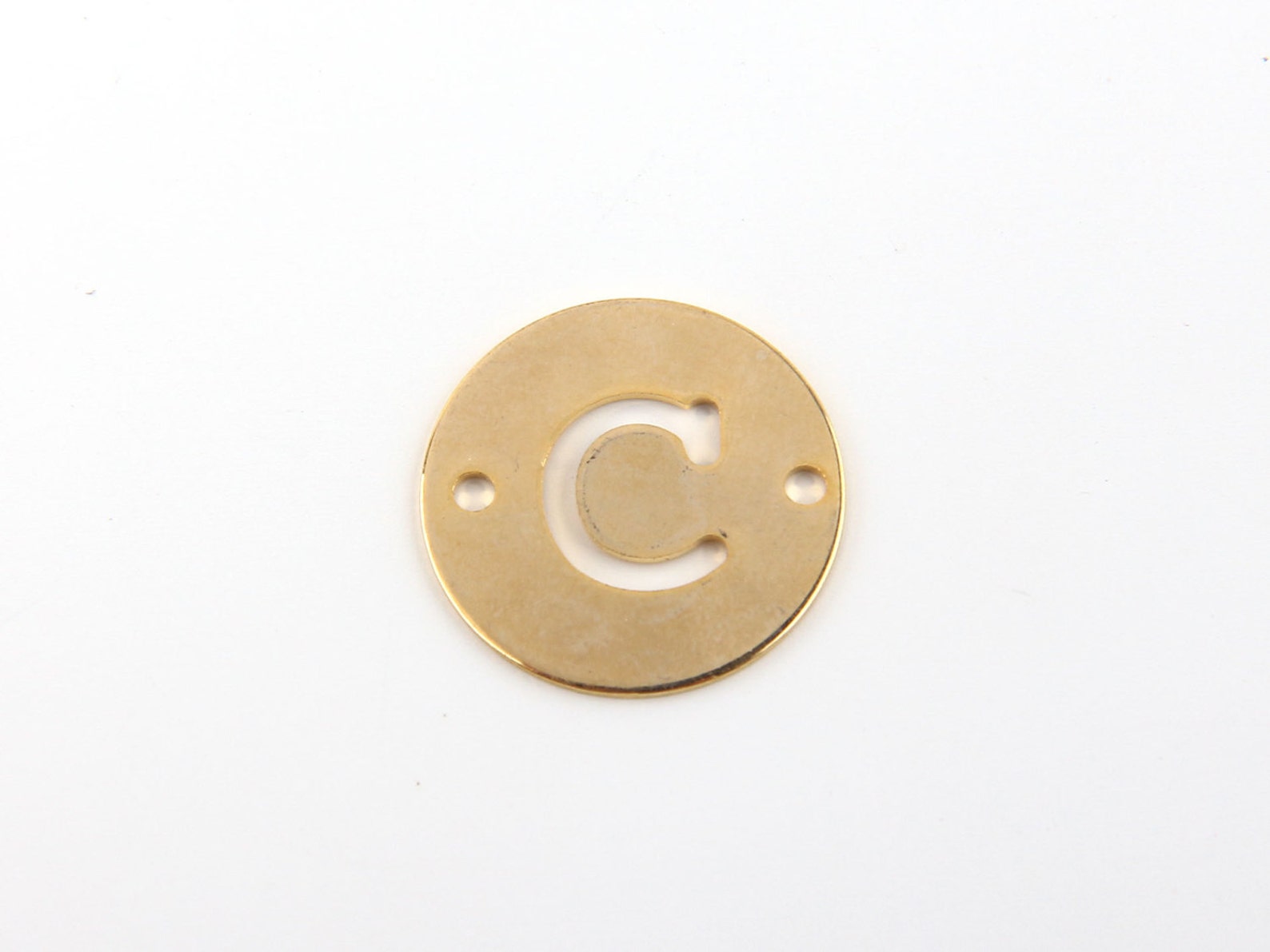 1 Alphabet Disk Connector Link, Letter Disc Link, Letter Connectors ...