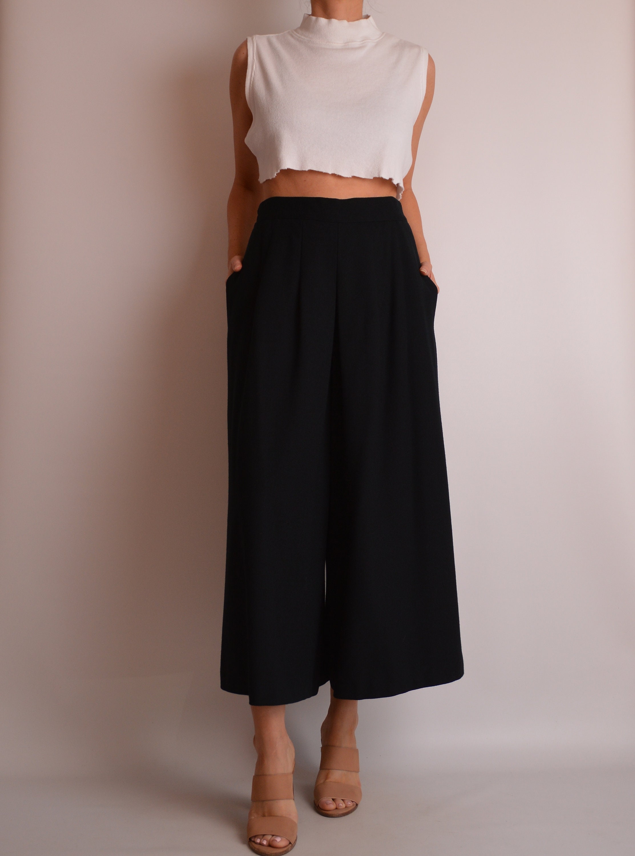 Vintage High Waist Culottes (28-29W)