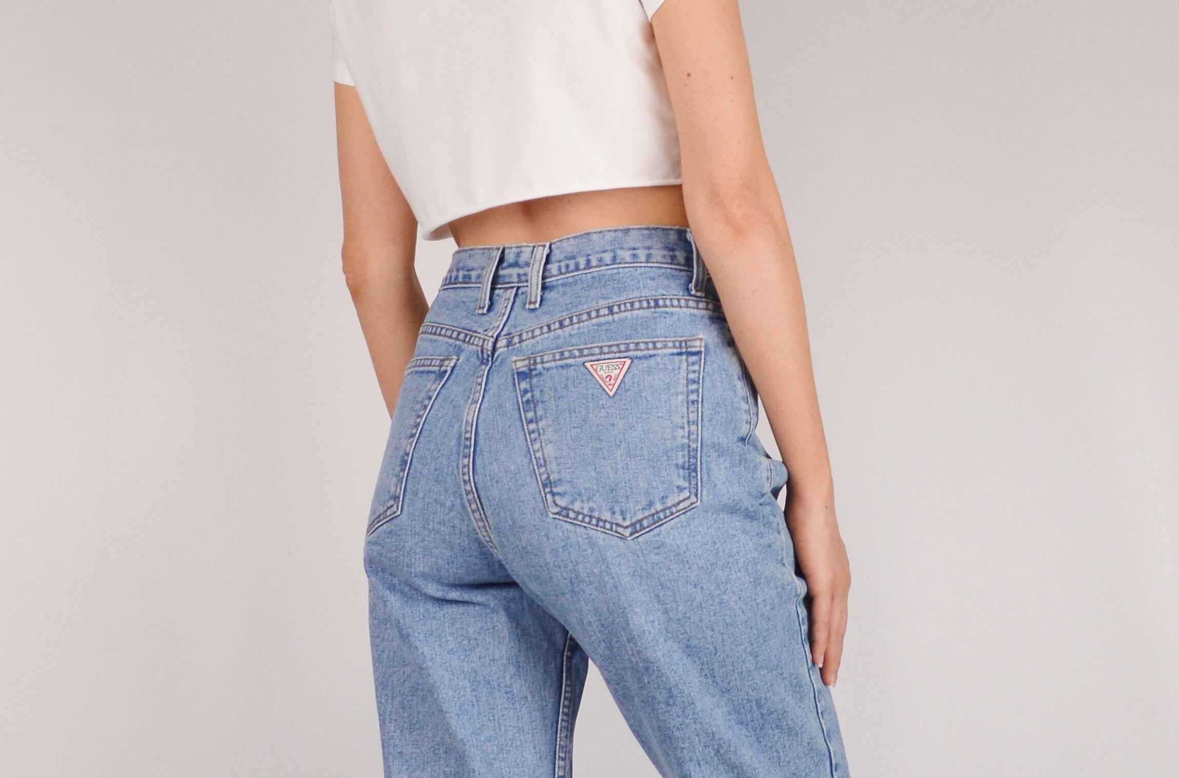 Vintage GUESS High Waist Jeans (28W)