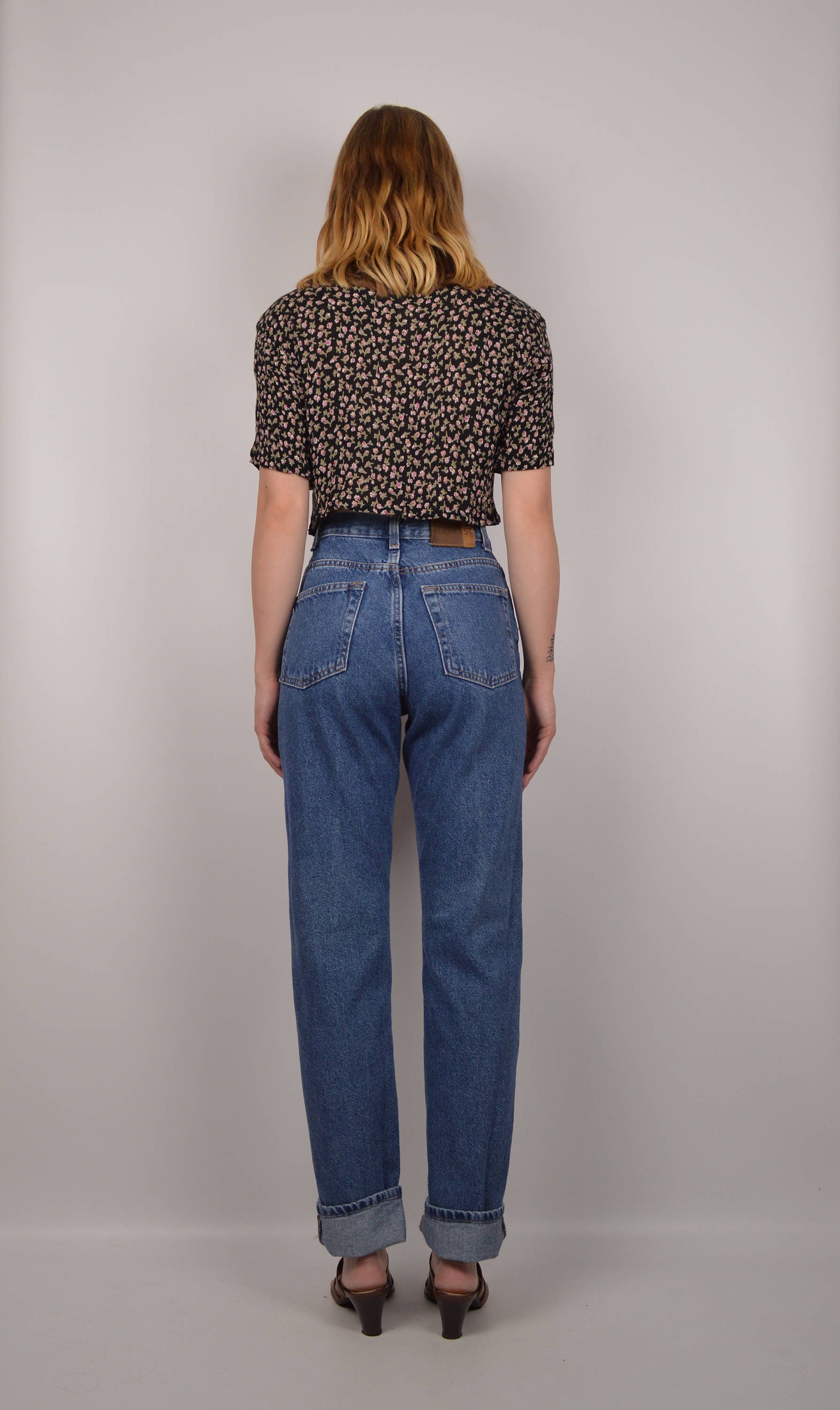 20% OFF Vintage Relaxed Fit High Waist Jeans