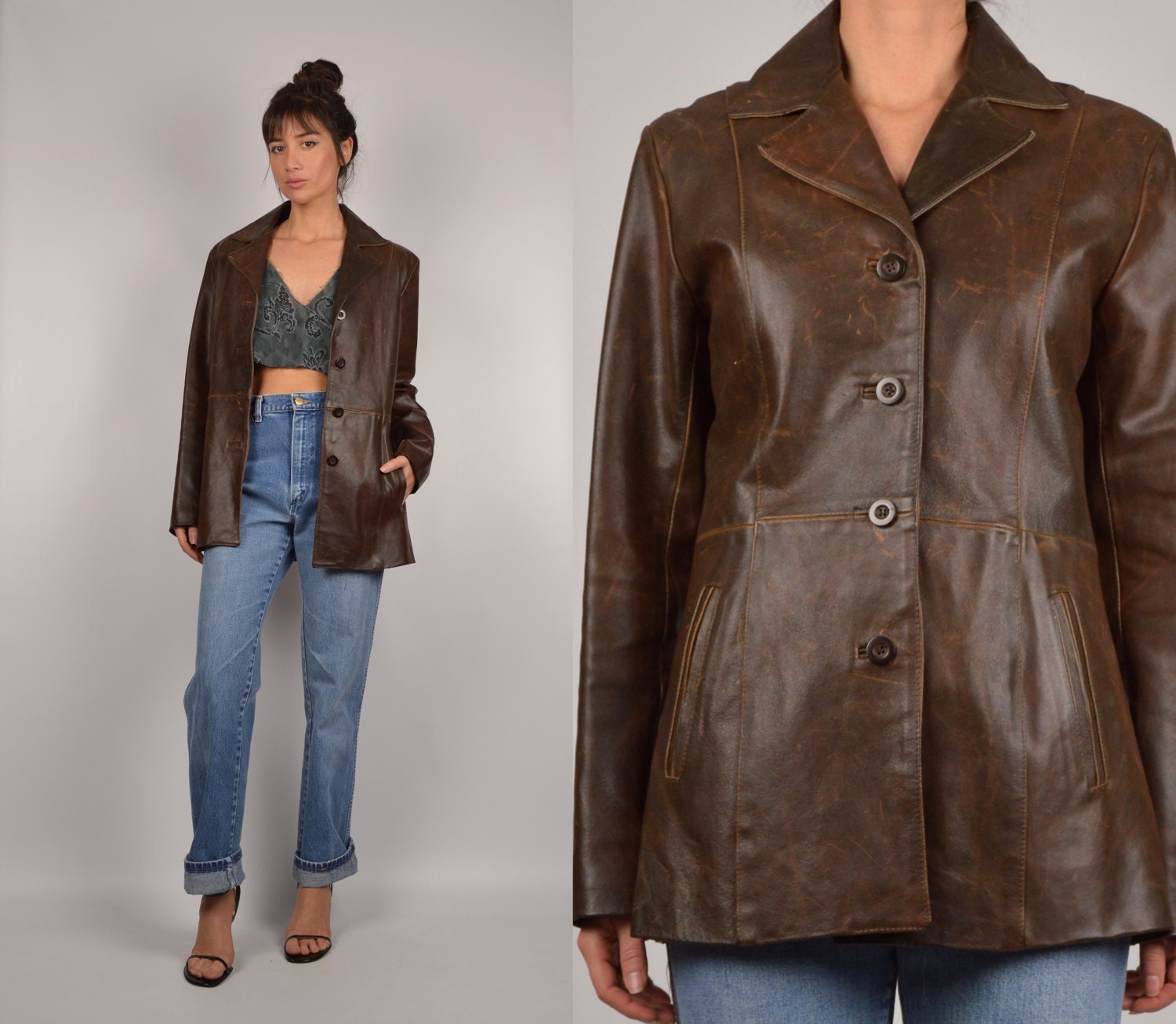 Vintage Italian Leather Jacket