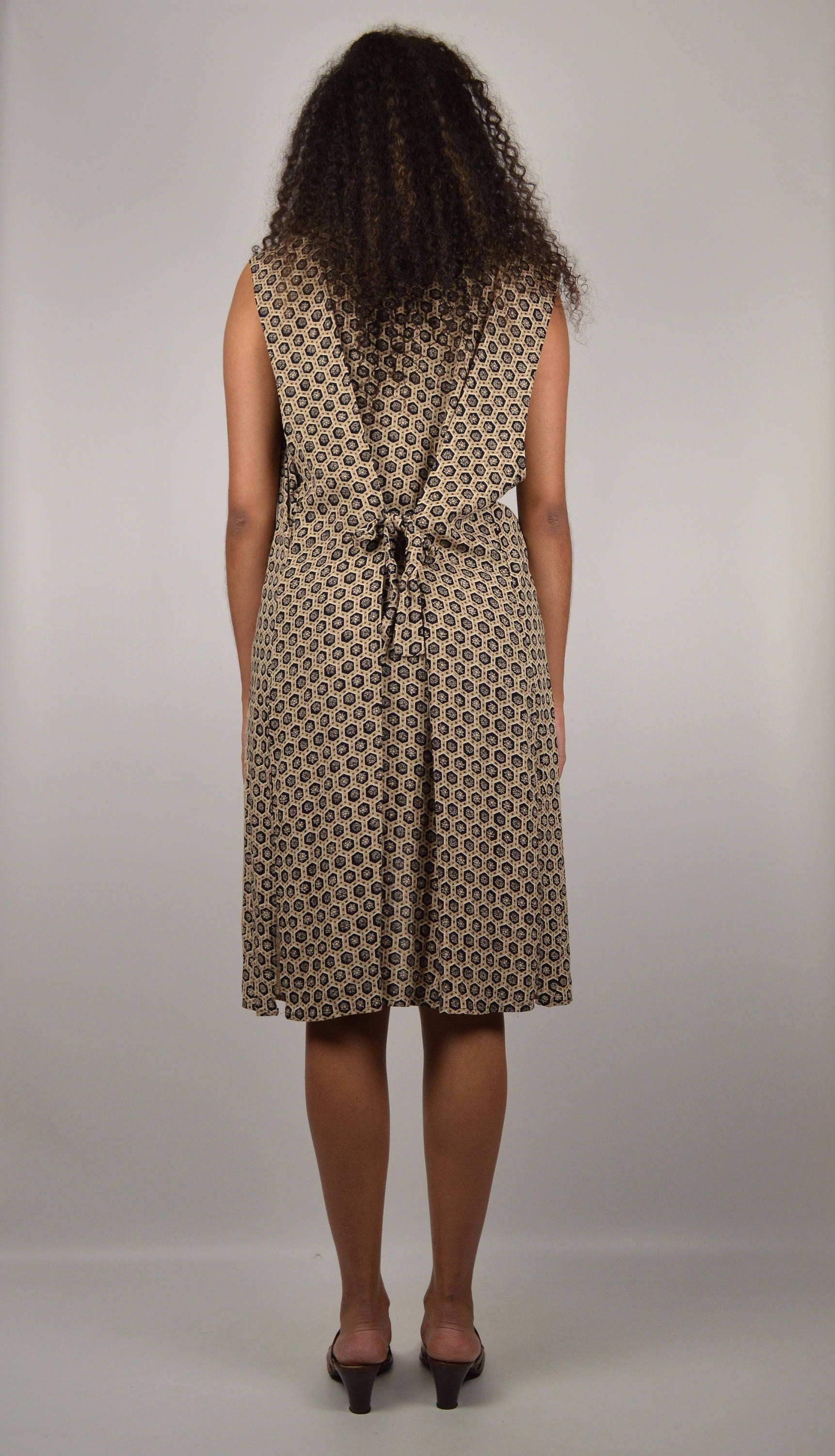 Bohemian Print Duster Vest