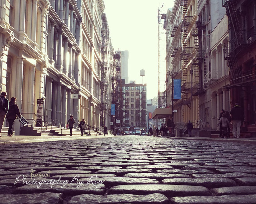 Original Photograph of Greene Street in NYC. Soho Vintage Look. - Etsy