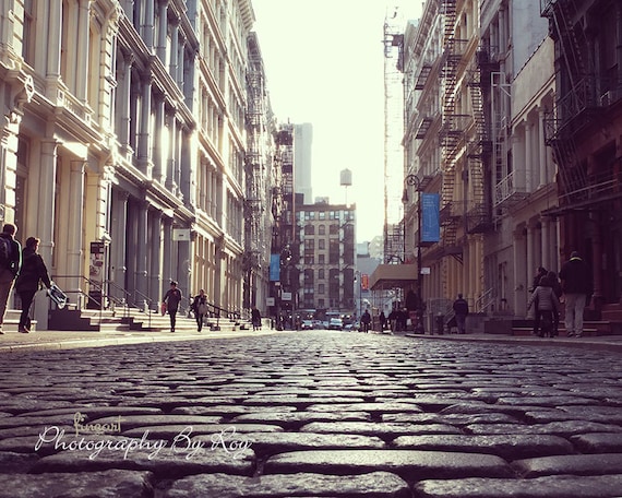 Original Photograph of Greene Street in NYC. Soho Vintage | Etsy