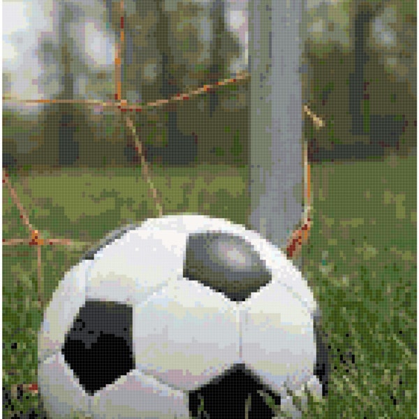 Soccer Ball Cross Stitch Pattern - Etsy