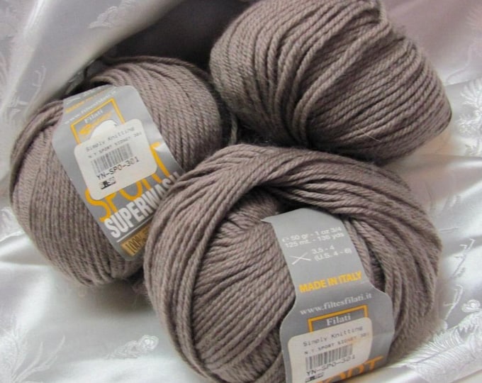 3 Skeins - Lang Tosca Wool Acrylic Blend Crochet Knitting Yarn Skein ...