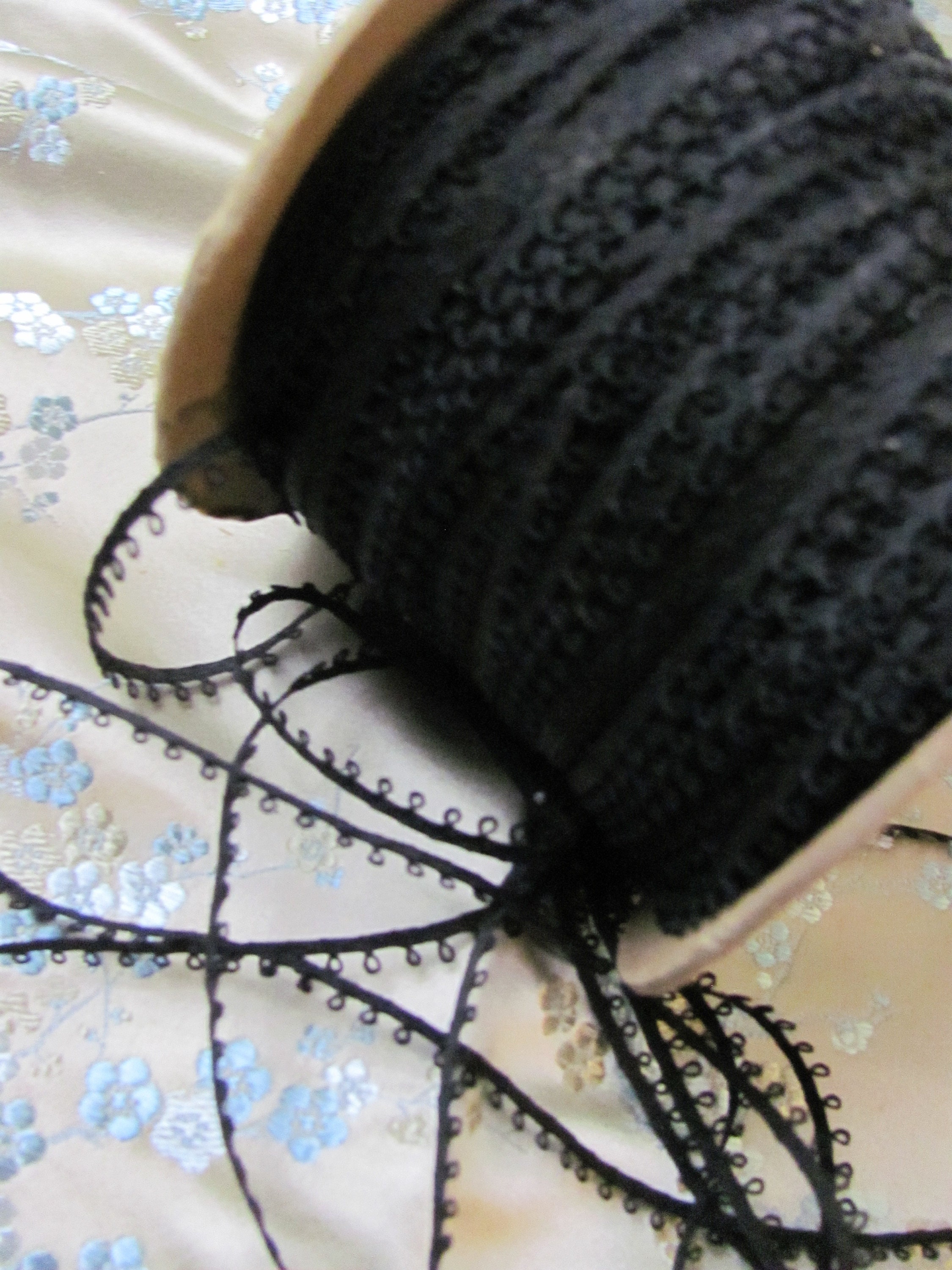 5mm Vintage Black Woven Rope Loop Sewing Lace Trim 5 Yards - Etsy