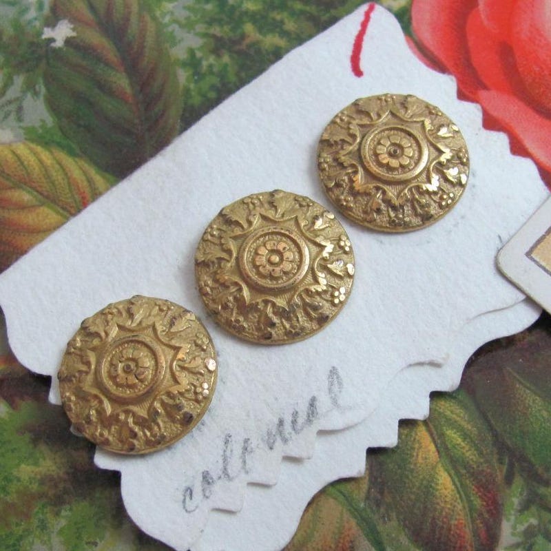 Rare Antique Buttons - Etsy