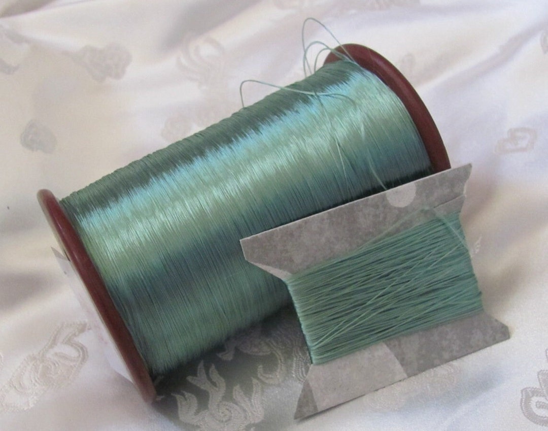 100% Silk // Antique Early Century Embroidery Floss Fiber Thread ...