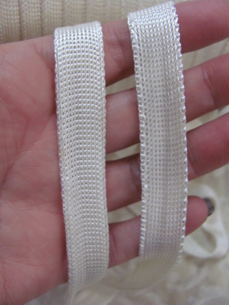 15mm Ivory Woven Braided Twill Tape Rope Sewing Lace Trim - Etsy