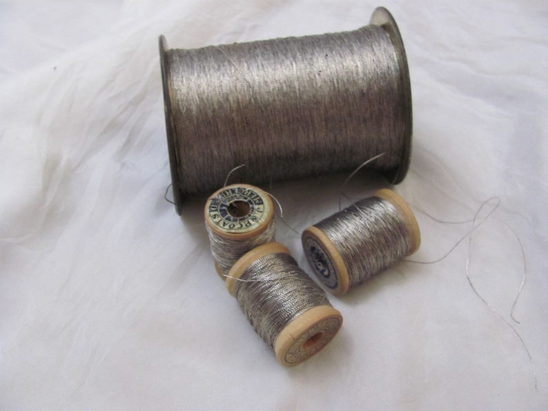 Metal Thread Antique French Early Century Dark Gold 1 Ply | Etsy