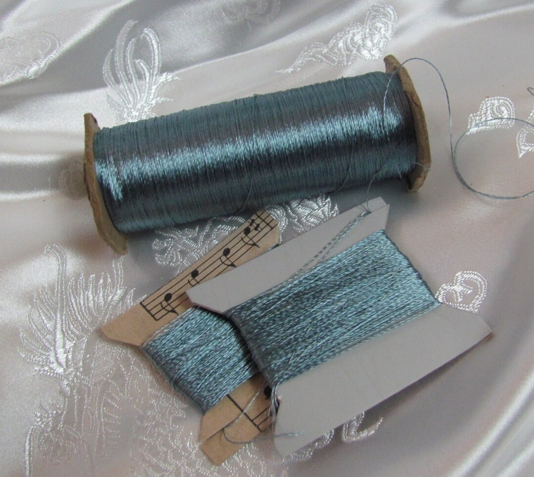 100% Silk Thread // Vintage Embroidery Sewing Threads Real Pure Silk ...