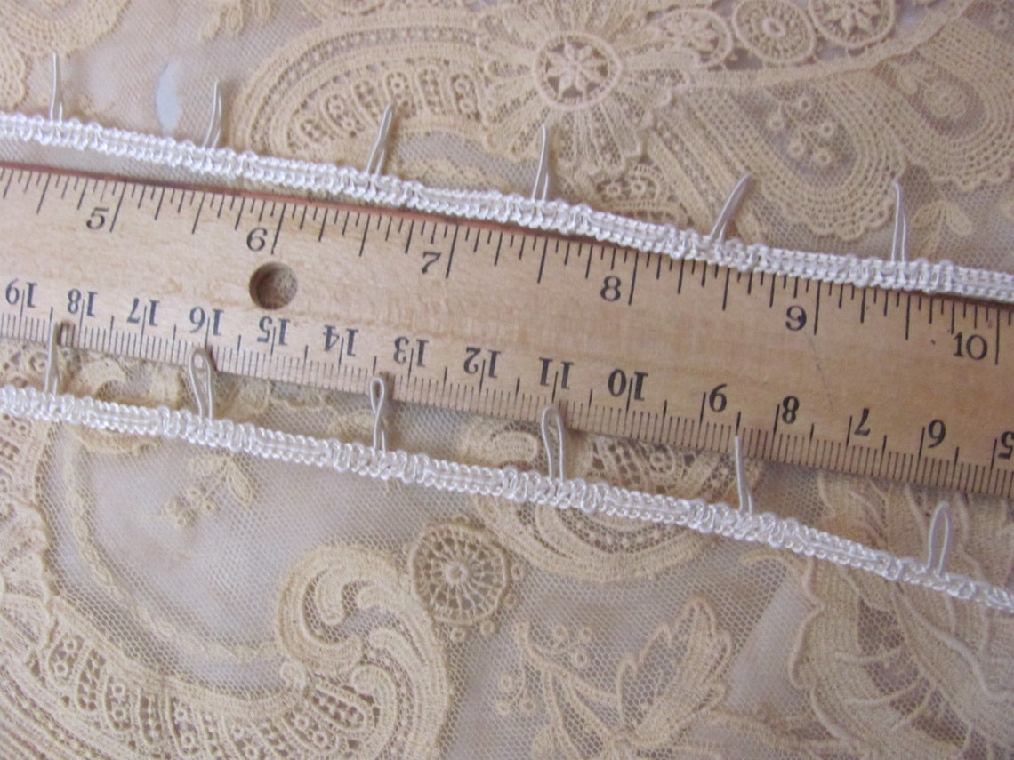 Vintage Off White Button Loop Wedding Dress Sewing Trim | Etsy