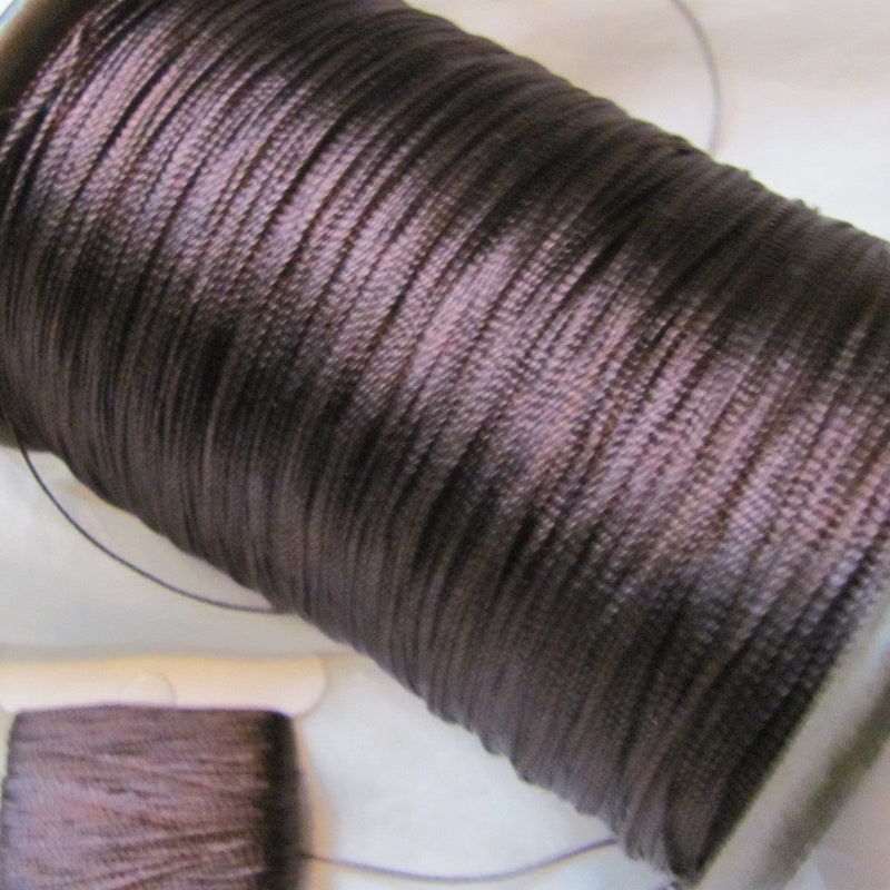 Vintage Yarn Dark Brown - Etsy