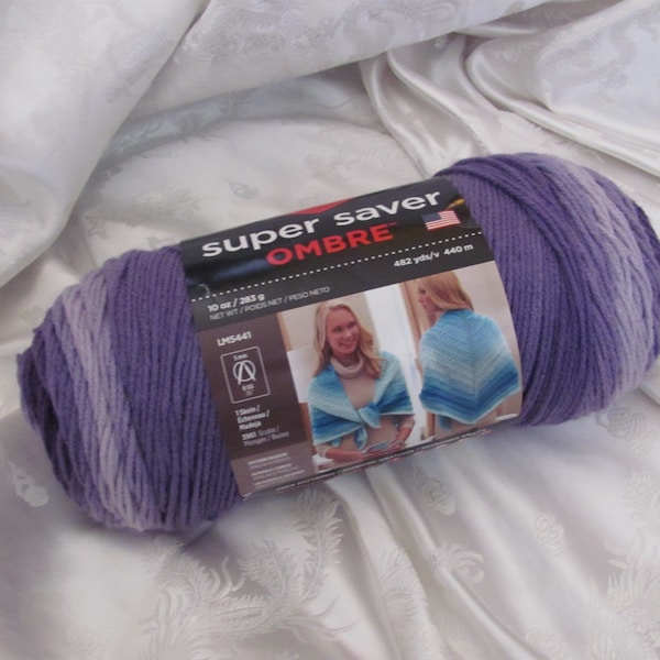 Red Heart Ombre Yarn - Etsy