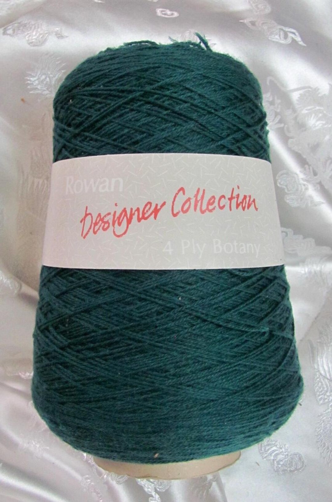 Large Cone Rowan 4 Ply Botany 100% Pure Wool Yarn England 350g 1540m ...