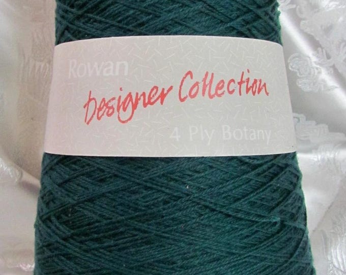 Large Cone Rowan 4 Ply Botany 100% Pure Wool Yarn England 350g 1540m ...