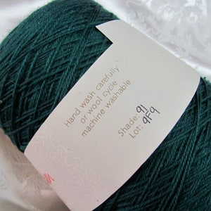 Large Cone Rowan 4 Ply Botany 100% Pure Wool Yarn England 350g 1540m ...
