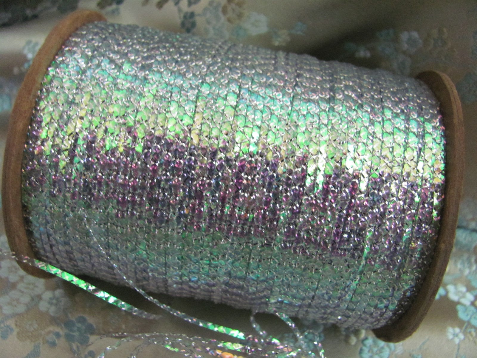 Unique Shiny White Opaque Iridescent Cord String Thread Trim - Etsy UK