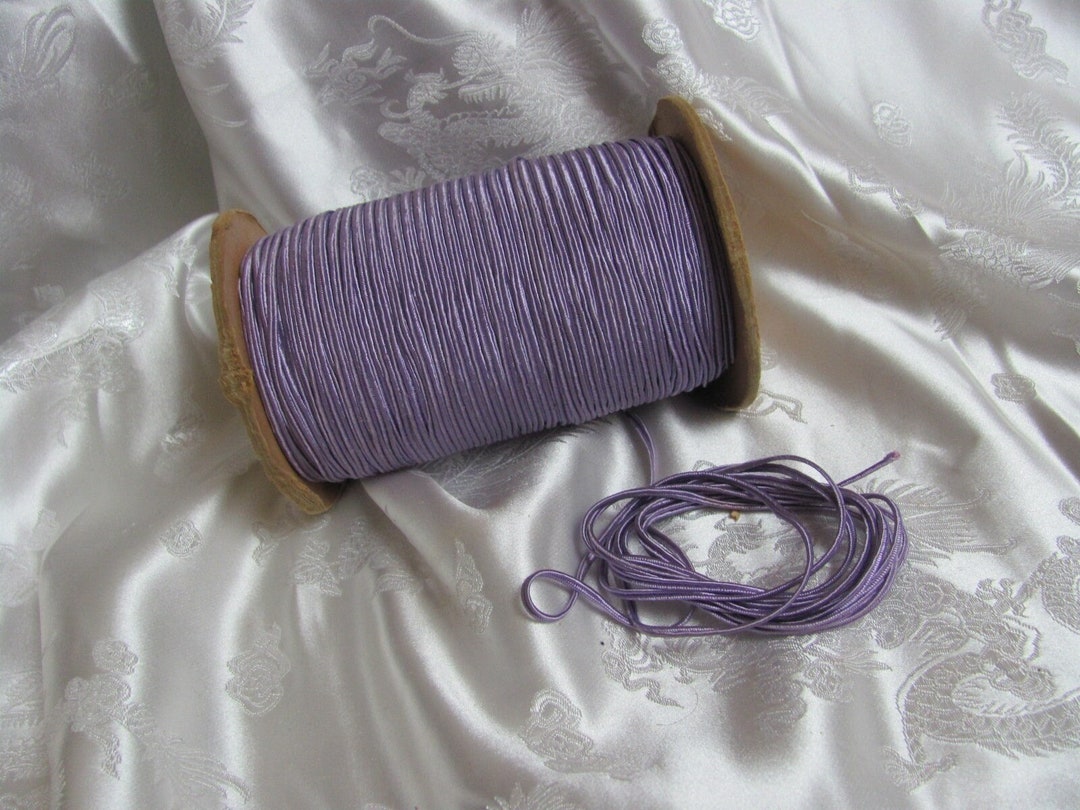 3mm Woven Rope Cord Soutache Gimp Yarn Crochet Sewing Trim Vintage - 5 ...