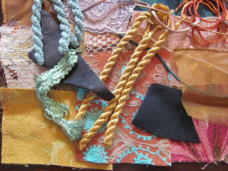 Slow Stitch Junk Journal Kit Assorted Textile Pieces 70 - Etsy