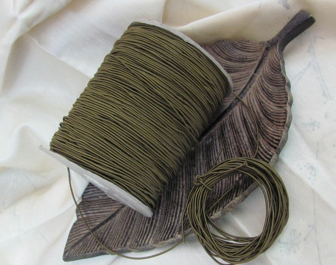 Wrapped Thread Gimp Cord Soutache Yarn Rat Tail Sewing Jewelry Vintage ...