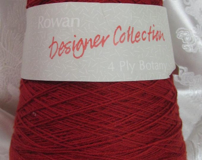 Large Cone Rowan 4 Ply Botany 100% Pure Wool Yarn England 350g 1575m ...