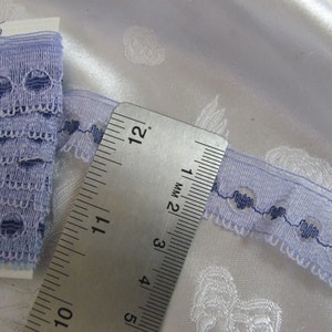 Pretty Delicate Lavender Purple Lace Sewing Trim - 15mm Wide - 3.5 ...