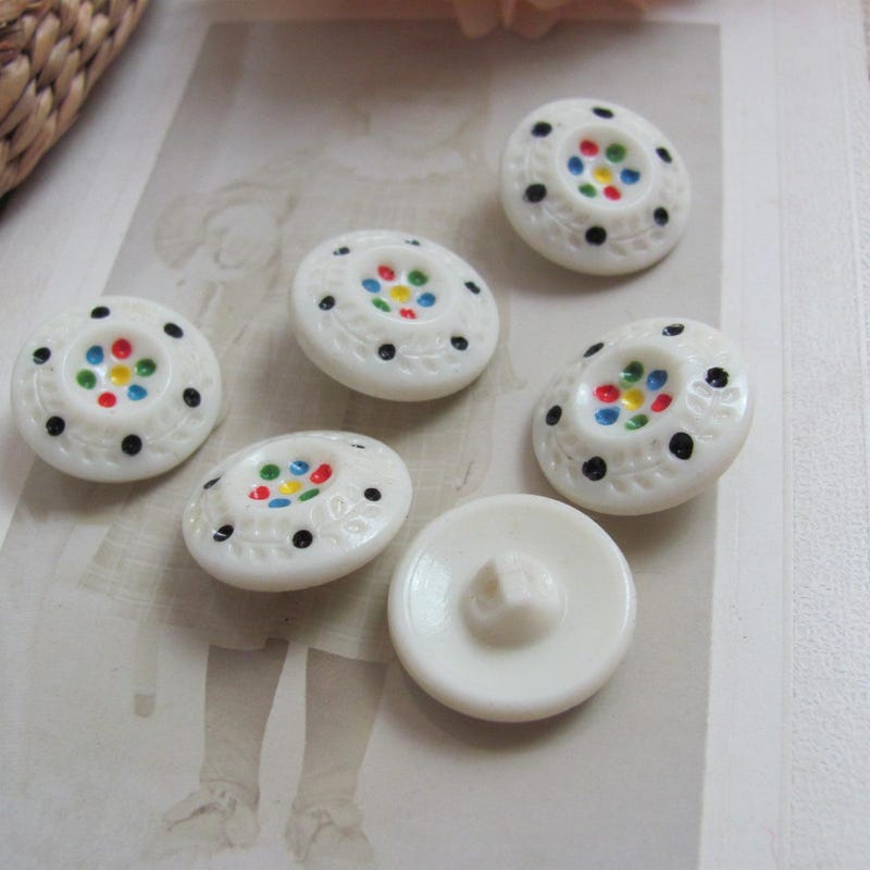 Czech Glass Buttons - Etsy