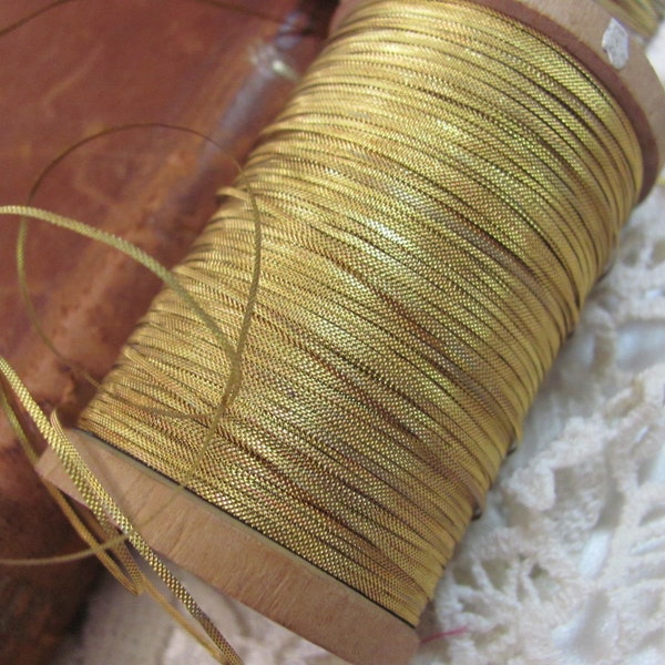 Gold Metal Ribbon - Etsy