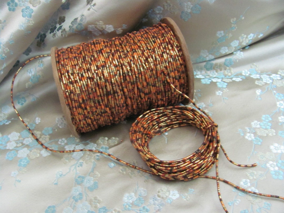 Wrapped Thread Rope Gimp Cord Soutache Rat Tail Jewelry Vintage ...