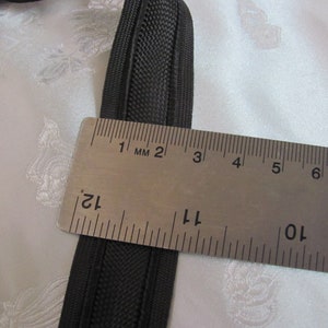 Dark Brown Ribbon Woven Braided Middy Twill Cord Strap Trim Ribbon Tape ...