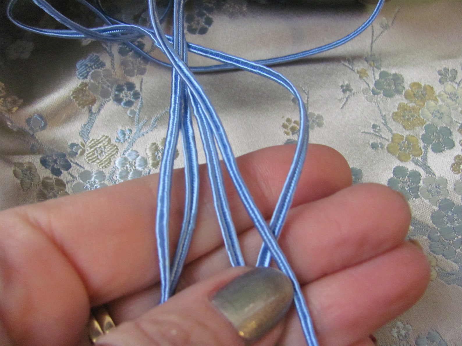 3mm Vintage Light Blue Woven Rope Cord Soutache Sewing Trim | Etsy