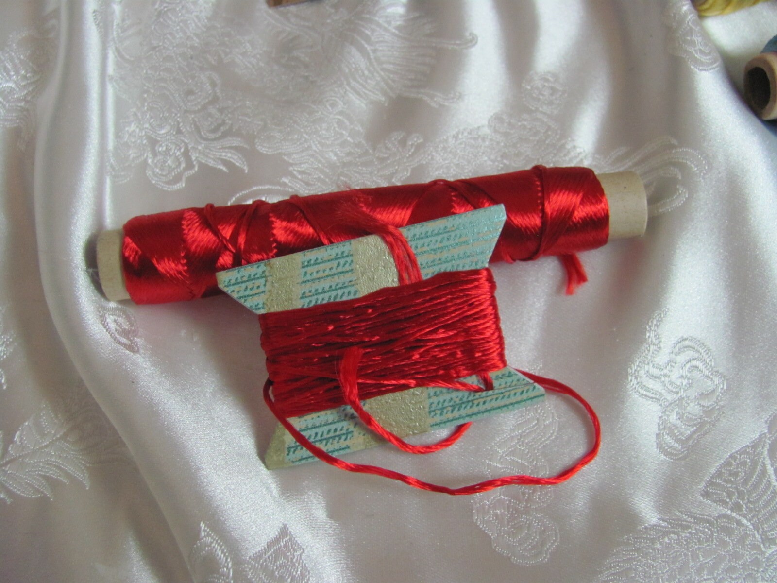 Twisted Silky Thread // Lombard Barcelona Vintage Embroidery Thread ...