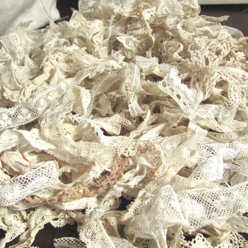 Lace Assortment Scraps - Etsy