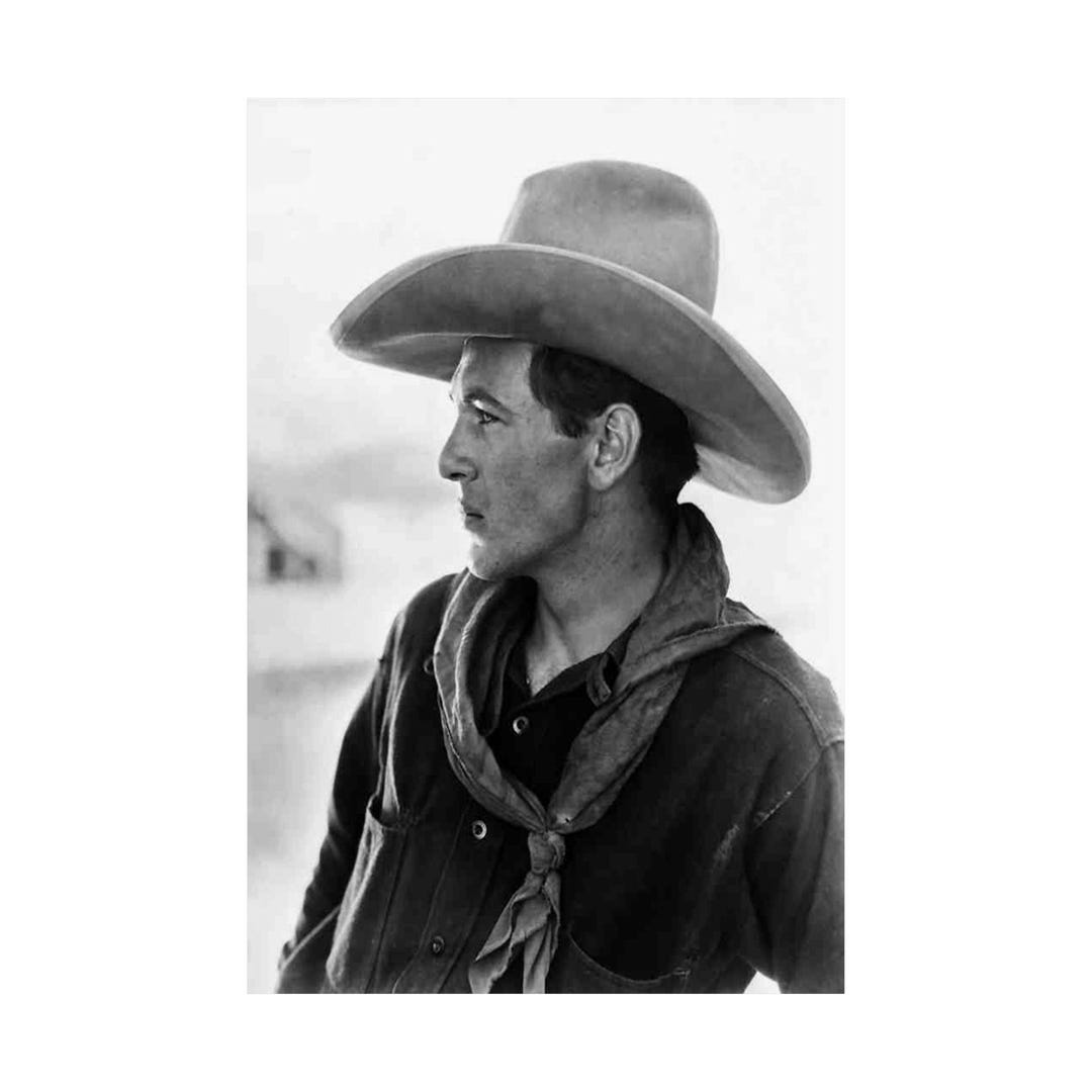 The Coop. Vintage Movie Star Gary Cooper Large Poster. Great Gift for ...