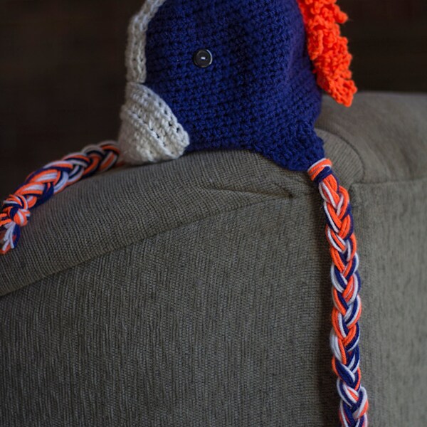 Crochet Broncos Hat - Etsy